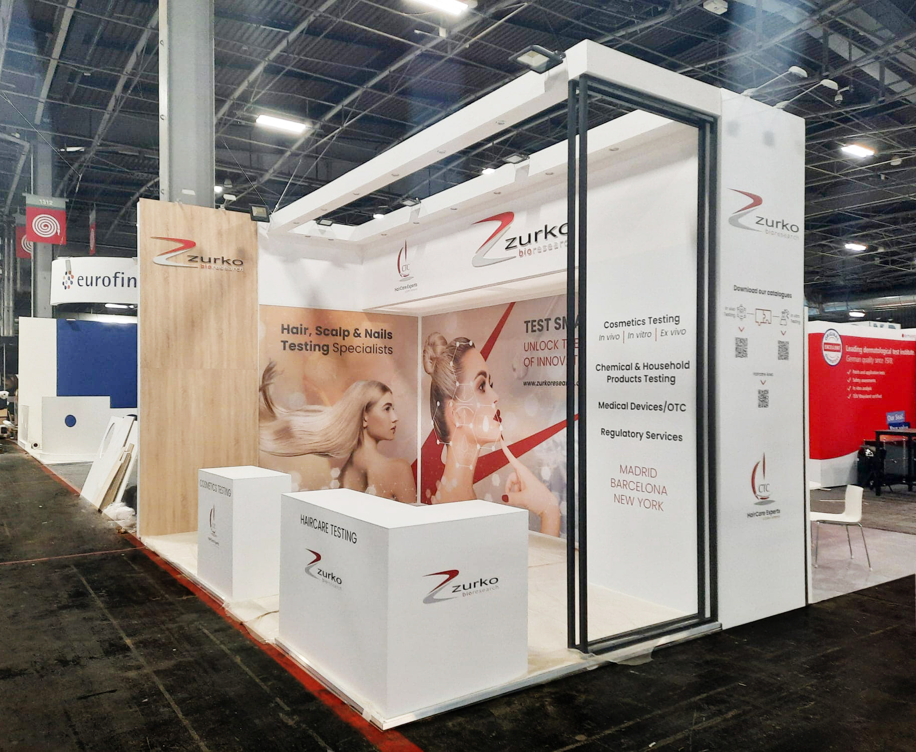 ZURKO @ IN-COSMETIC 2022, BARCELONA, SPAIN
