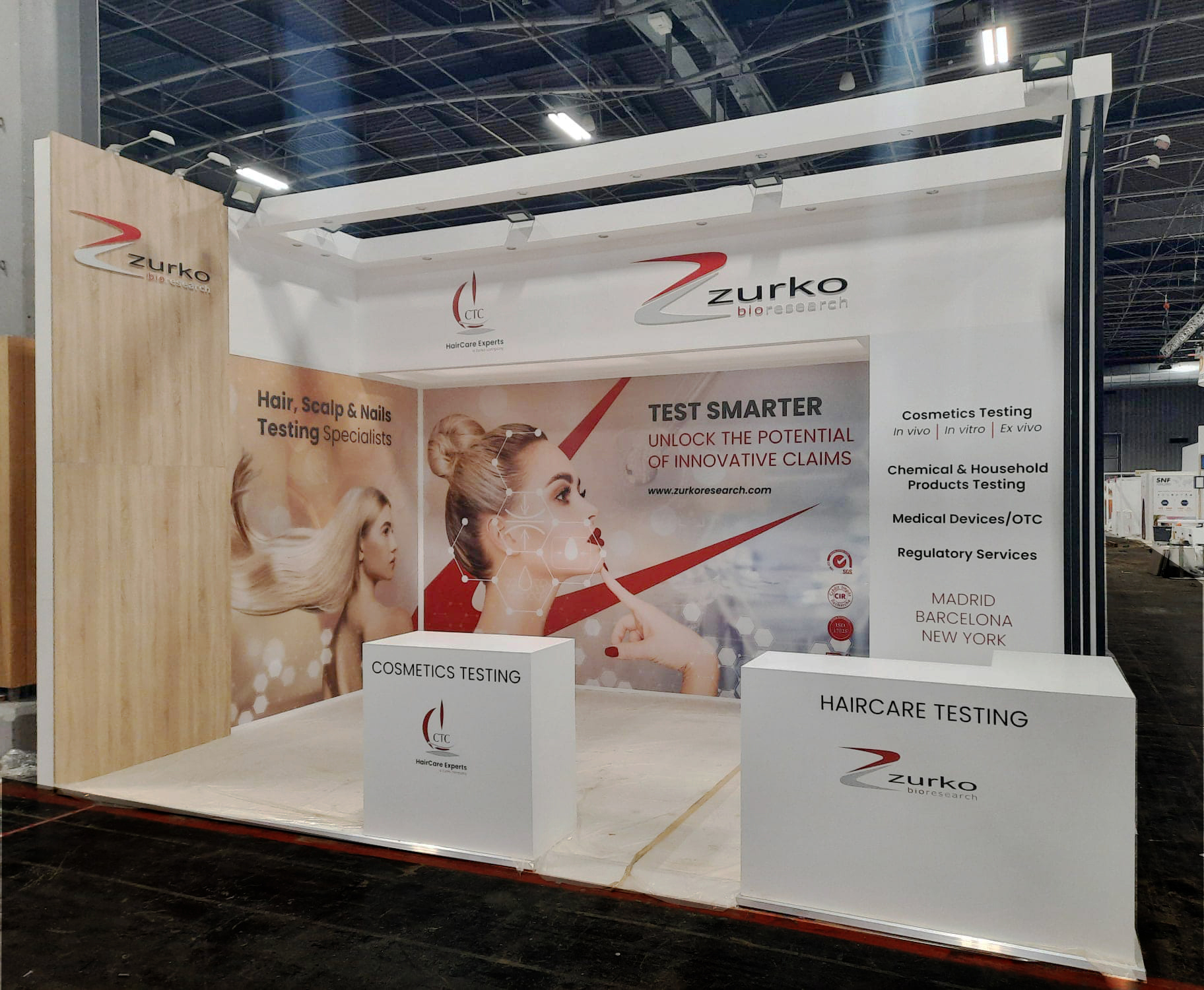 ZURKO @ IN-COSMETIC 2022, BARCELONA, SPAIN