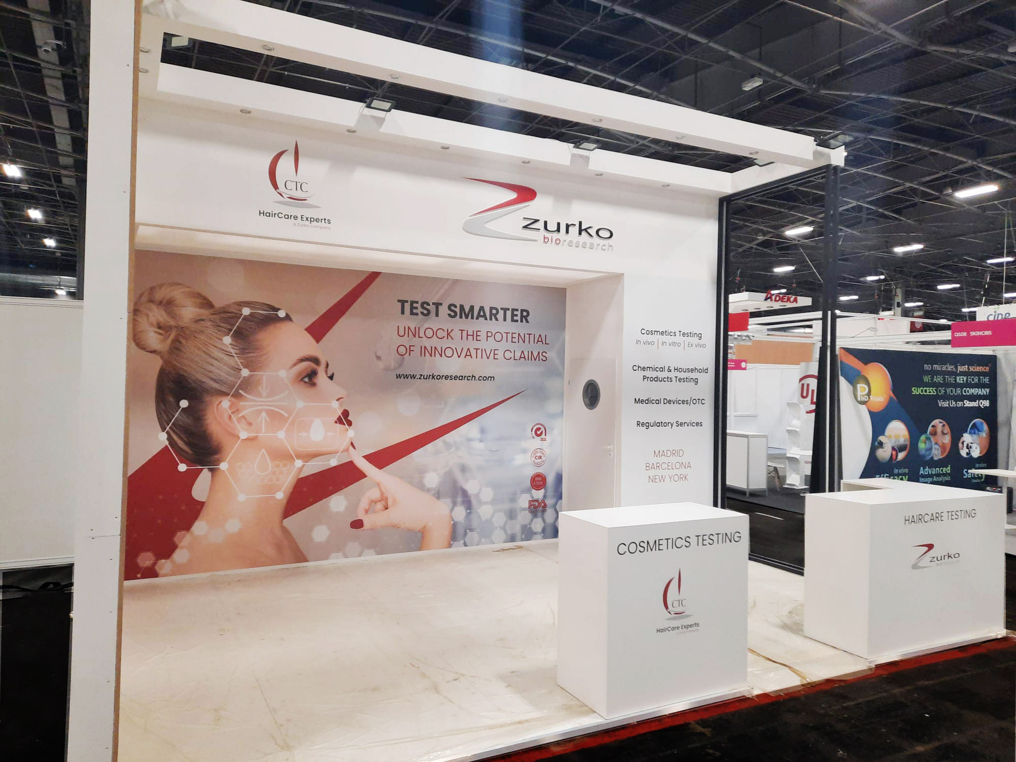 ZURKO @ IN-COSMETIC 2022, BARCELONA, SPAIN