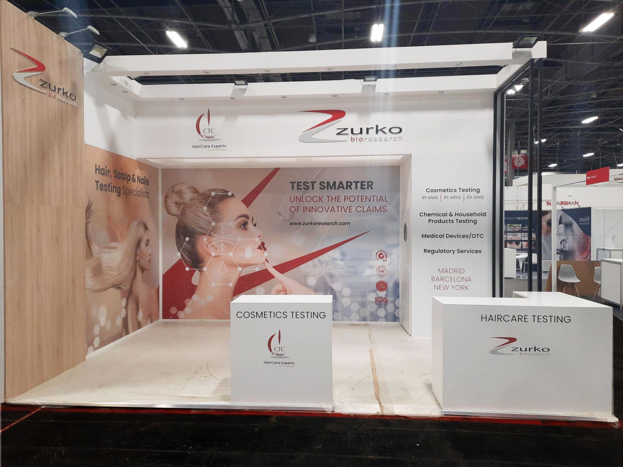 ZURKO @ IN-COSMETIC 2022, BARCELONA, SPAIN